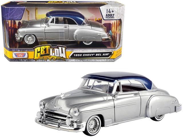 Click here for 1950 Chevrolet Bel Air Lowrider Silver Metallic wi... prices