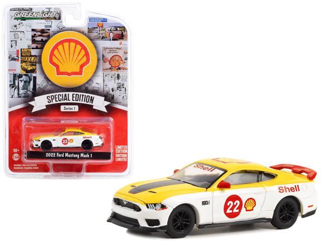 Click here for 2022 Ford Mustang Mach 1 #22 Yellow & White Shell... prices