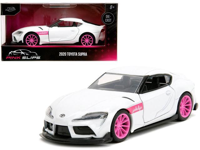 Click here for 2020 Toyota Supra White Metallic with Pink Wheels... prices