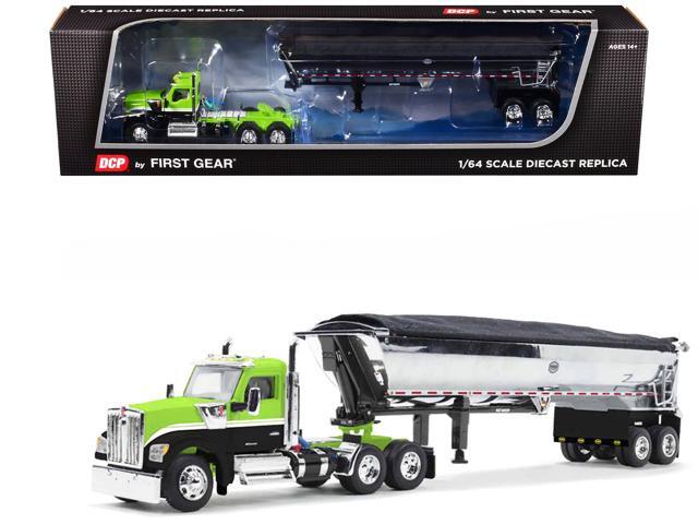 Click here for Kenworth W990 Day Cab and MAC Half-Round Tandem-Ax... prices