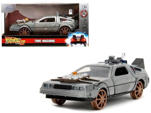 Click here for DeLorean DMC (Time Machine) Brushed Metal Train Wh... prices