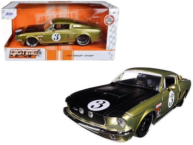 Click here for 1967 Ford Shelby GT-500 #3 Gold with Matt Black Ho... prices