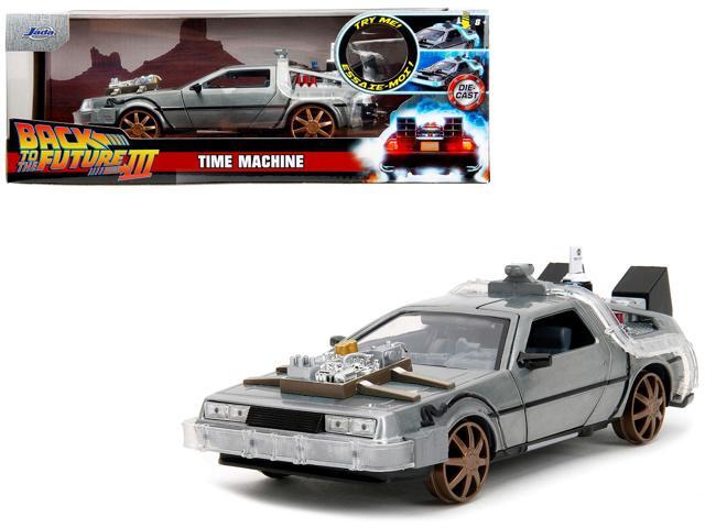 Click here for DeLorean Brushed Metal Time Machine (Train Wheel V... prices