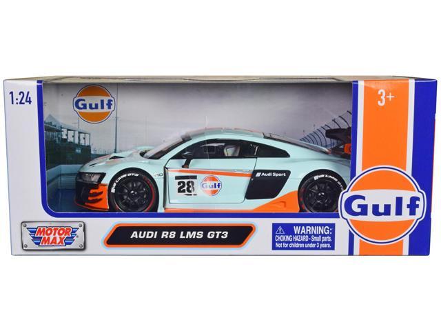 Click here for Audi R8 LMS GT3 #28 Light Blue with Orange Stripes... prices
