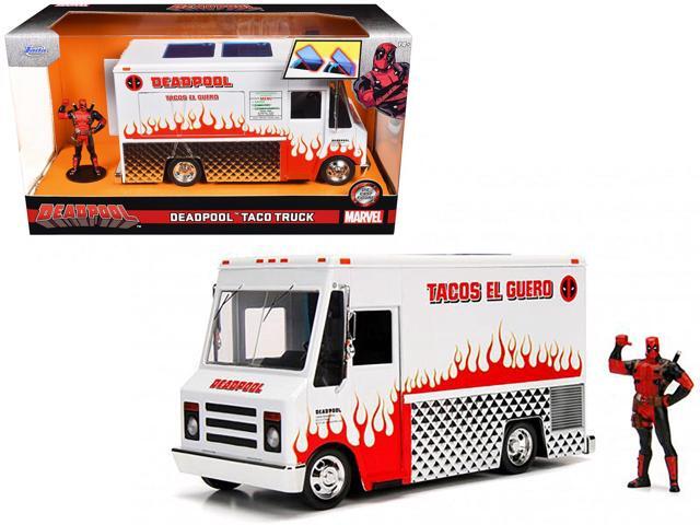 Click here for Deadpool Taco Truck with Deadpool Diecast Figurine... prices