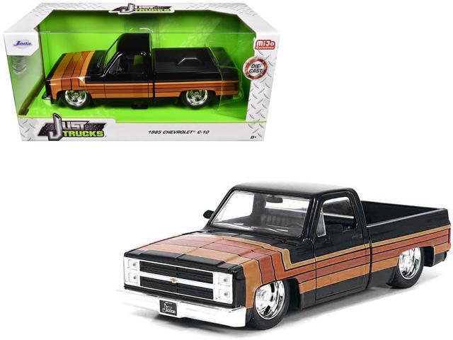 Click here for 1985 Chevrolet C-10 Pickup Truck Black with Stripe... prices