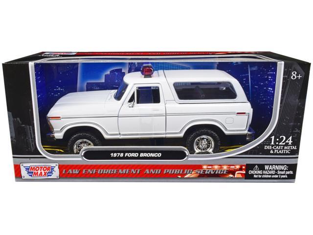 Click here for 1978 Ford Bronco Police Car Unmarked White Law Enf... prices