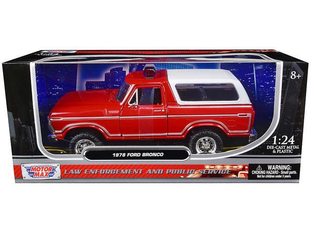 Click here for 1978 Ford Bronco Fire Department Unmarked Red Law... prices