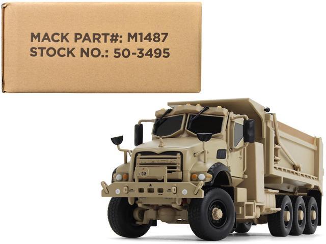 Click here for Mack Defense M917A3 Heavy Dump Truck Tan 1/50 Diec... prices