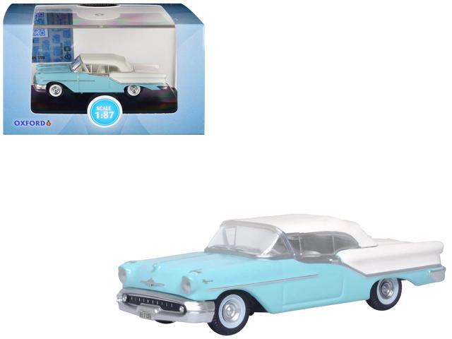 Click here for 1957 Oldsmobile 88 Convertible (Top-Up) Banff Blue... prices