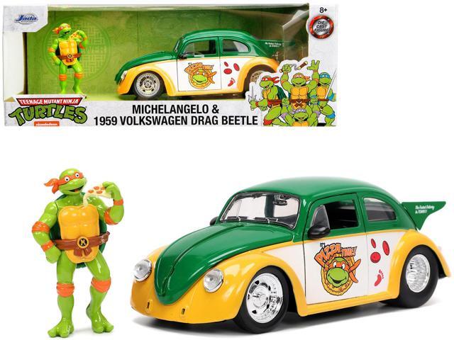 Click here for 1959 Volkswagen Drag Beetle Green & Yellow and Mic... prices