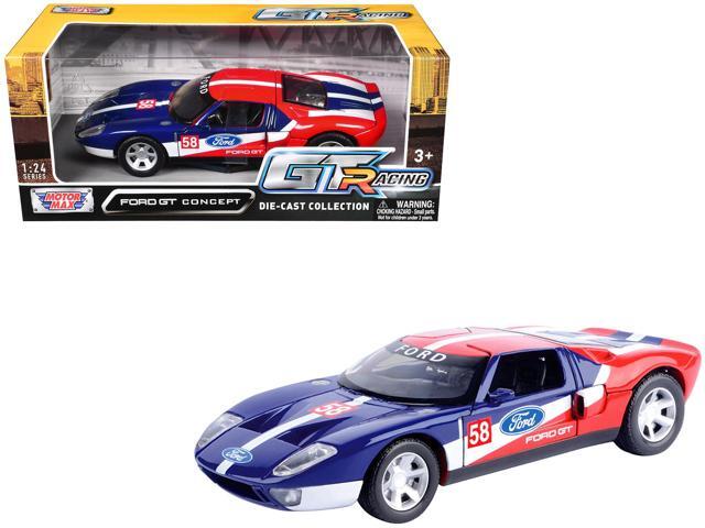 Click here for Ford GT Concept #58 Blue and Red with White Stripe... prices
