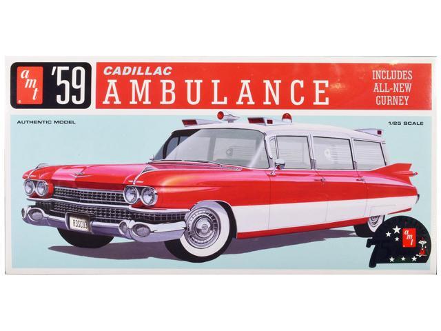 Click here for Skill 2 Model Kit 1959 Cadillac Ambulance with Gur... prices