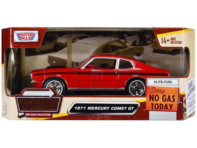 Click here for 1971 Mercury Comet GT Red with Black Stripes Forgo... prices