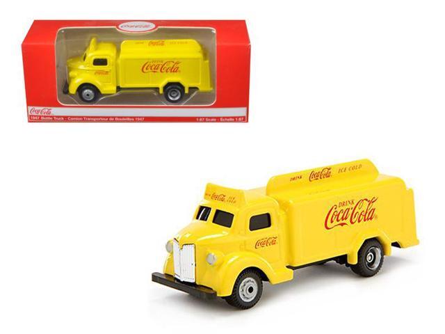 Click here for 1947 Coca Cola Delivery Bottle Truck Yellow 1/87 D... prices
