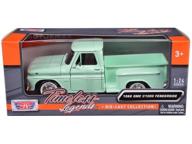 Click here for 1966 GMC C1000 Fenderside Pickup Truck Light Green... prices