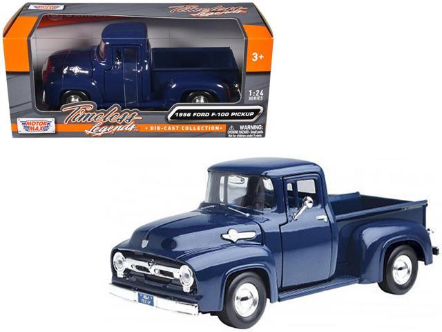 Click here for 1956 Ford F-100 Pickup Truck Blue 1/24 Diecast Mod... prices