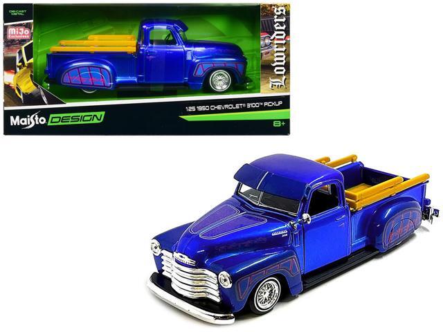 Click here for 1950 Chevrolet 3100 Pickup Truck Lowrider Candy Bl... prices