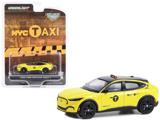 Click here for 2022 Ford Mustang Mach-E Yellow with Black Top NYC... prices