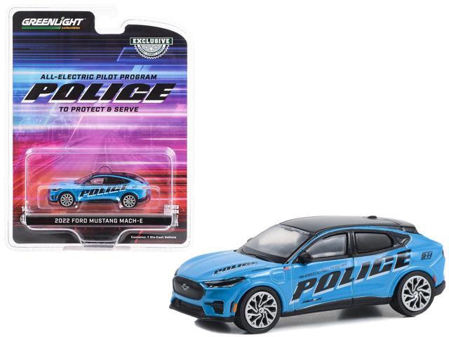 Click here for 2022 Ford Mustang Mach-E Police Blue with Black To... prices