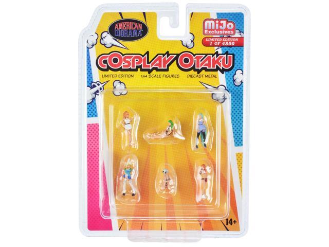 Click here for Cosplay Otaku 6 piece Diecast Figure Set Limited E... prices