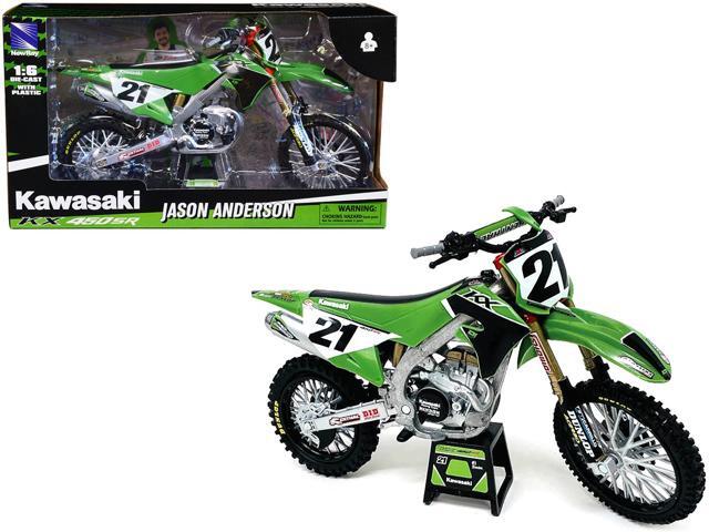 Click here for Kawasaki KX450SR Dirt Bike Motorcycle #21 Jason An... prices