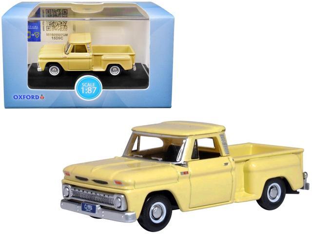 Click here for 1965 Chevrolet C10 Stepside Pickup Truck Yellow 1/... prices