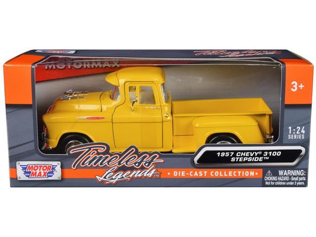 Click here for 1957 Chevrolet 3100 Stepside Pickup Truck Yellow T... prices