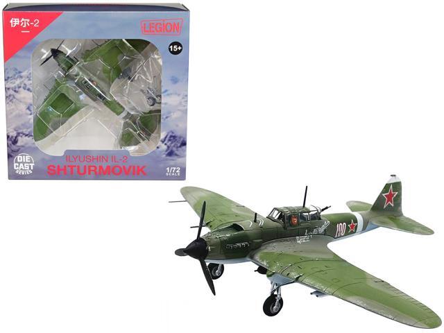 Click here for Ilyushin IL-2M3 Sturmovik Aircraft #100 Green Camo... prices