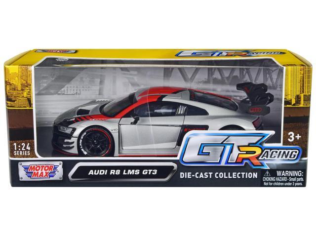 Click here for Audi R8 LMS GT3 Silver Metallic with Graphics GT R... prices