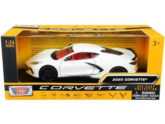 Click here for 2020 Chevrolet Corvette C8 Stingray White with Red... prices