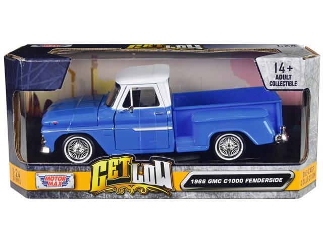 Click here for 1966 GMC C1000 Fenderside Pickup Truck Lowrider Bl... prices