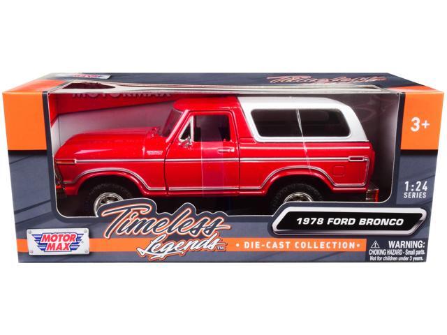Click here for 1978 Ford Bronco Custom Red and White Timeless Leg... prices