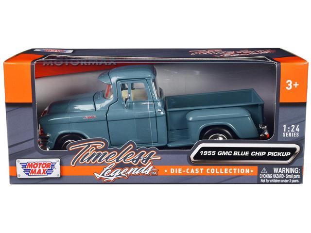 Click here for 1955 GMC Blue Chip Pickup Truck Light Blue Timeles... prices
