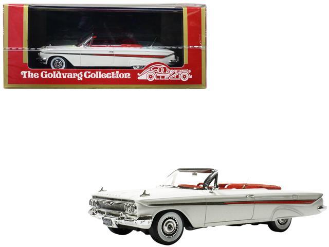 Click here for 1961 Chevrolet Impala Convertible White with Red I... prices