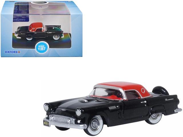 Click here for 1956 Ford Thunderbird Raven Black with Fiesta Red... prices