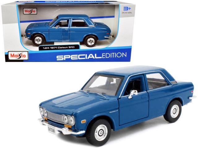 Click here for 1971 Datsun 510 Blue Special Edition 1/24 Diecast... prices