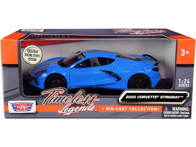 Click here for 2020 Chevrolet Corvette C8 Stingray Blue with Silv... prices