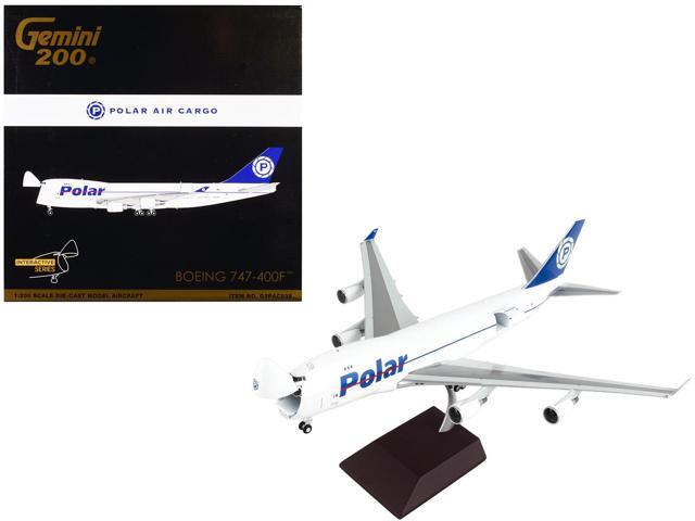 Click here for Boeing 747-400F Commercial Aircraft White with Blu... prices