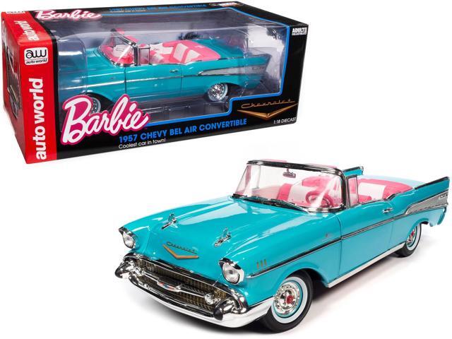 Click here for 1957 Chevrolet Bel Air Convertible Aqua Blue w/Pin... prices