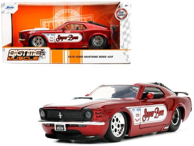 Click here for 1970 Ford Mustang Boss 429 Candy Red with White St... prices