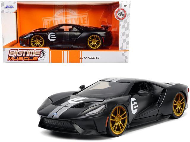 Click here for 2017 Ford GT #2 Matt Black with Silver Stripes and... prices