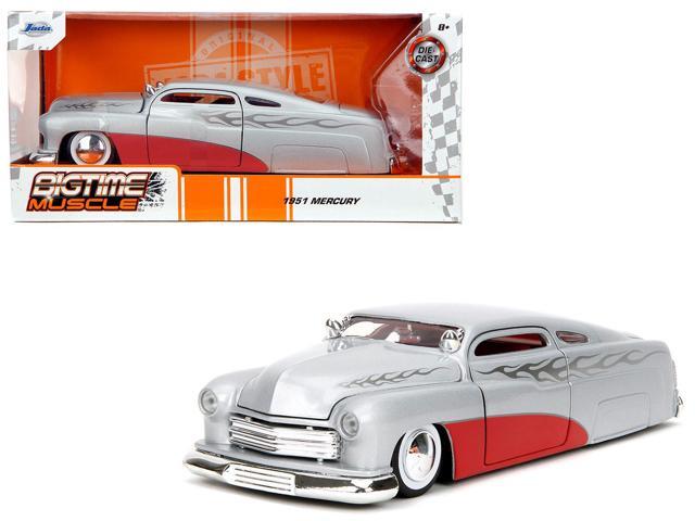 Click here for 1951 Mercury Silver Metallic and Red with Flame Gr... prices