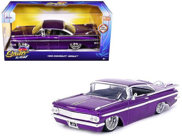 Click here for 1959 Chevrolet Impala Lowrider Candy Purple with D... prices