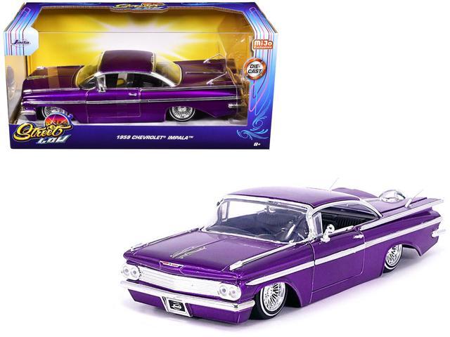 Click here for 1959 Chevrolet Impala Lowrider Candy Purple with W... prices