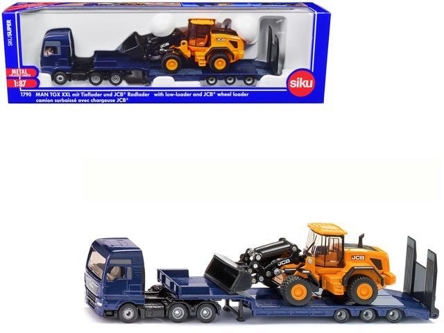 Click here for MAN Truck Blue Metallic with Low Loader Trailer an... prices
