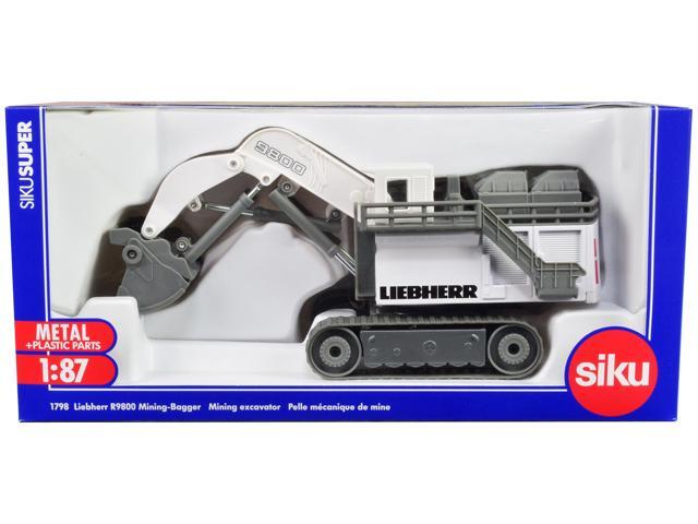 Click here for Liebherr R9800 Mining Excavator White and Gray 1/8... prices
