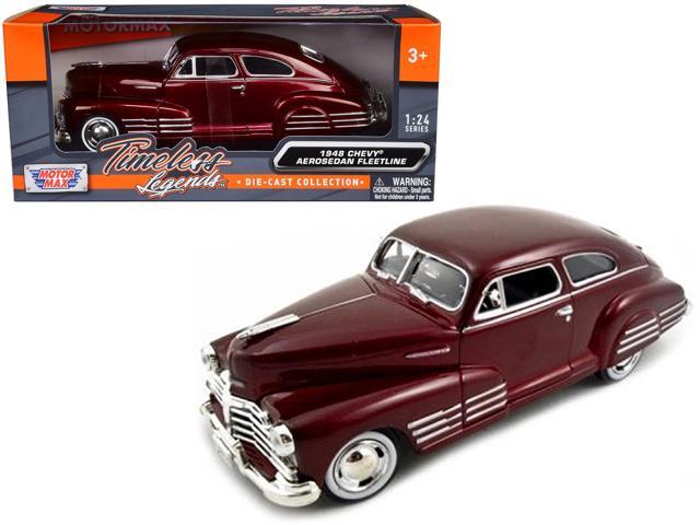 Click here for 1948 Chevrolet Aerosedan Fleetline Dark Red Metall... prices