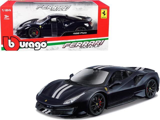 Click here for Ferrari 488 Pista Dark Blue Metallic with Silver S... prices