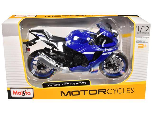 Click here for 2021 Yamaha YZF-R1 Motorcycle Blue 1/12 Diecast Mo... prices
